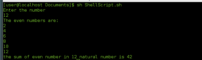 Some Shell Script Examples